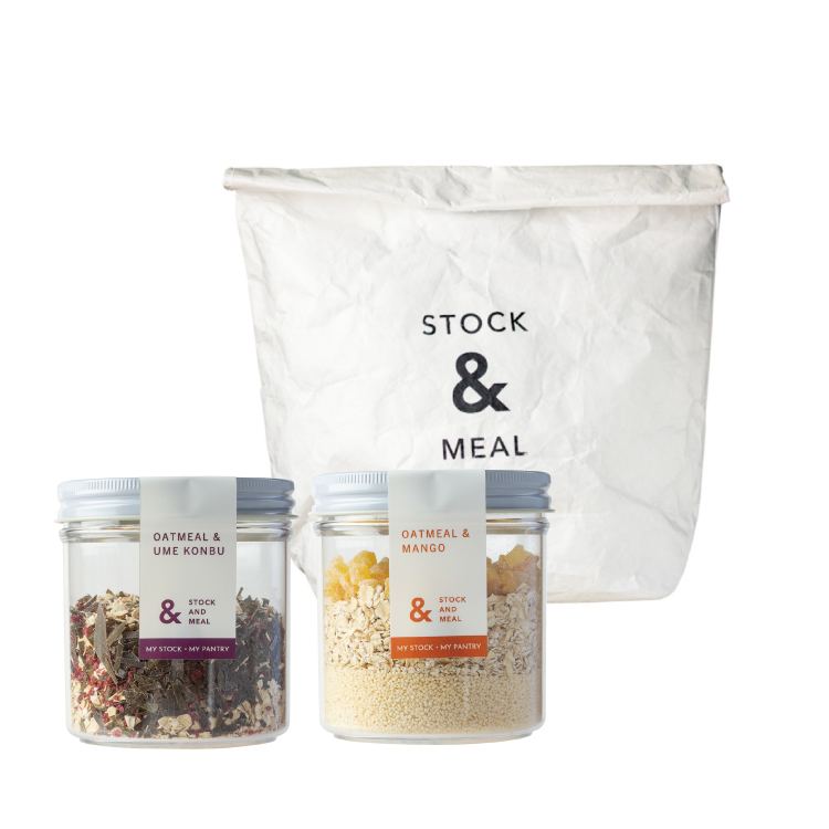 STOCK & MEAL ランチバッグとSTOCK & MEAL2種のギフトセット - シーズコア